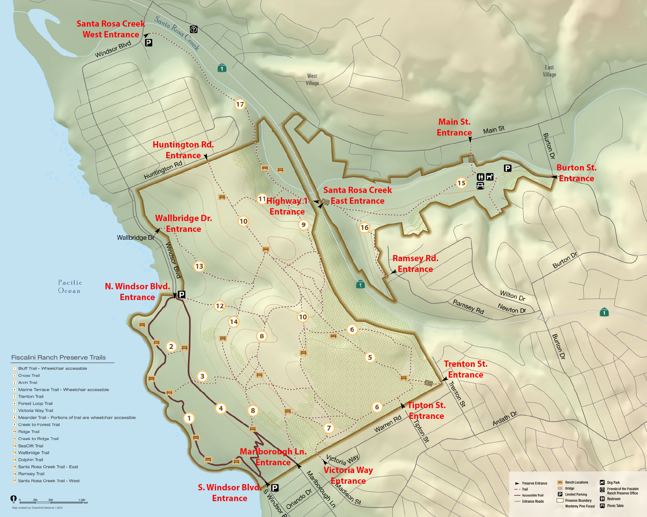Trails | Friends of the Fiscalini Ranch Preserve